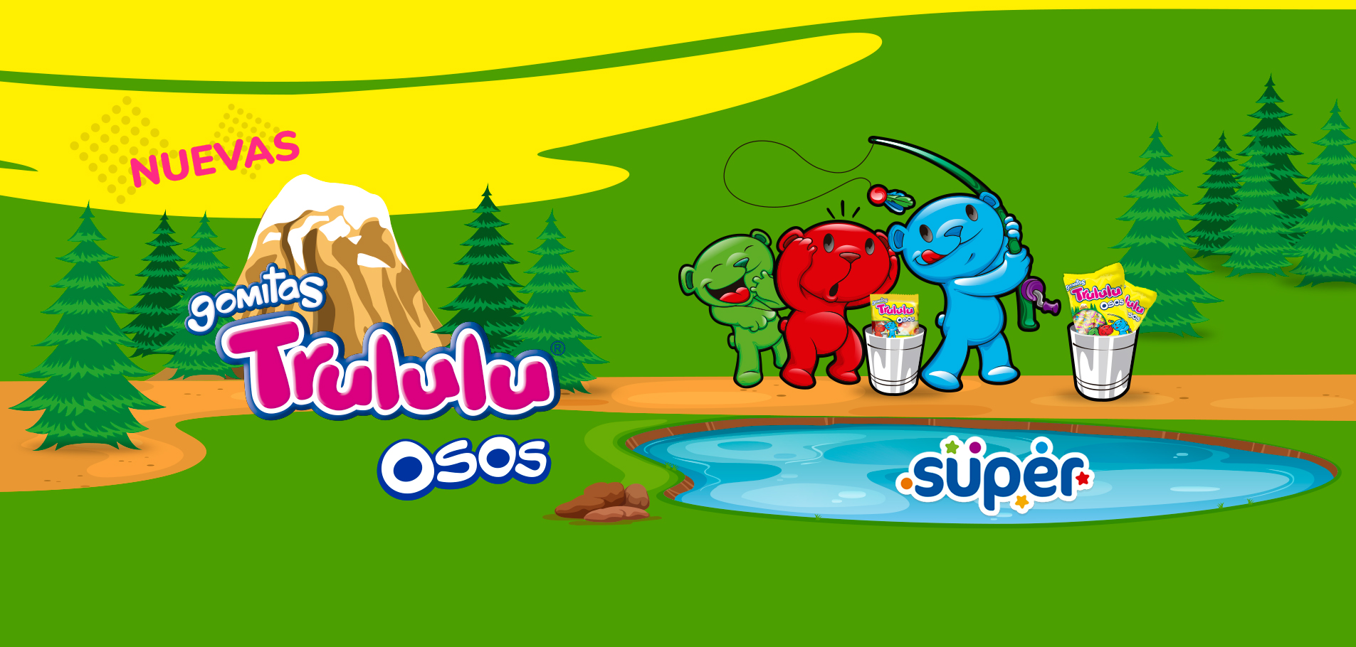 Compra tus dulces Trululu, Supercoco, Oka Loka, Bianchi y más - Super