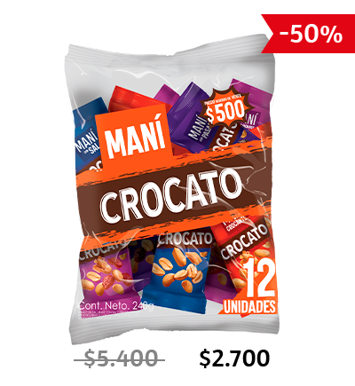 Crocato Maní Surtido